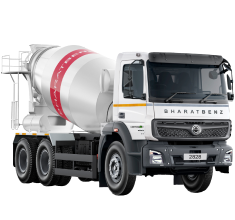 BharatBenz Trucks for Construction - Ready mix concrete